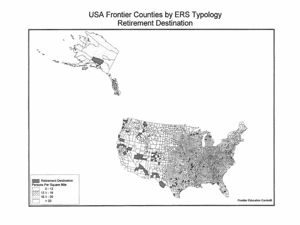 Maps – National. Center for Frontier Communities